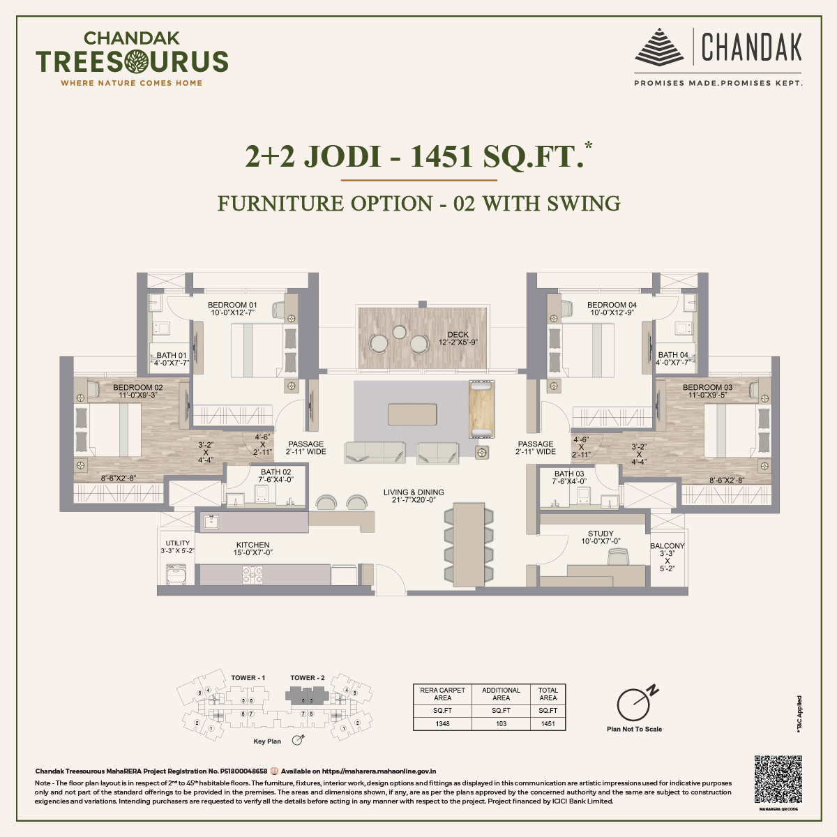 Chandak Treesourus | Largest-In-Class 3BHK Sundeck Homes in Malad West ...