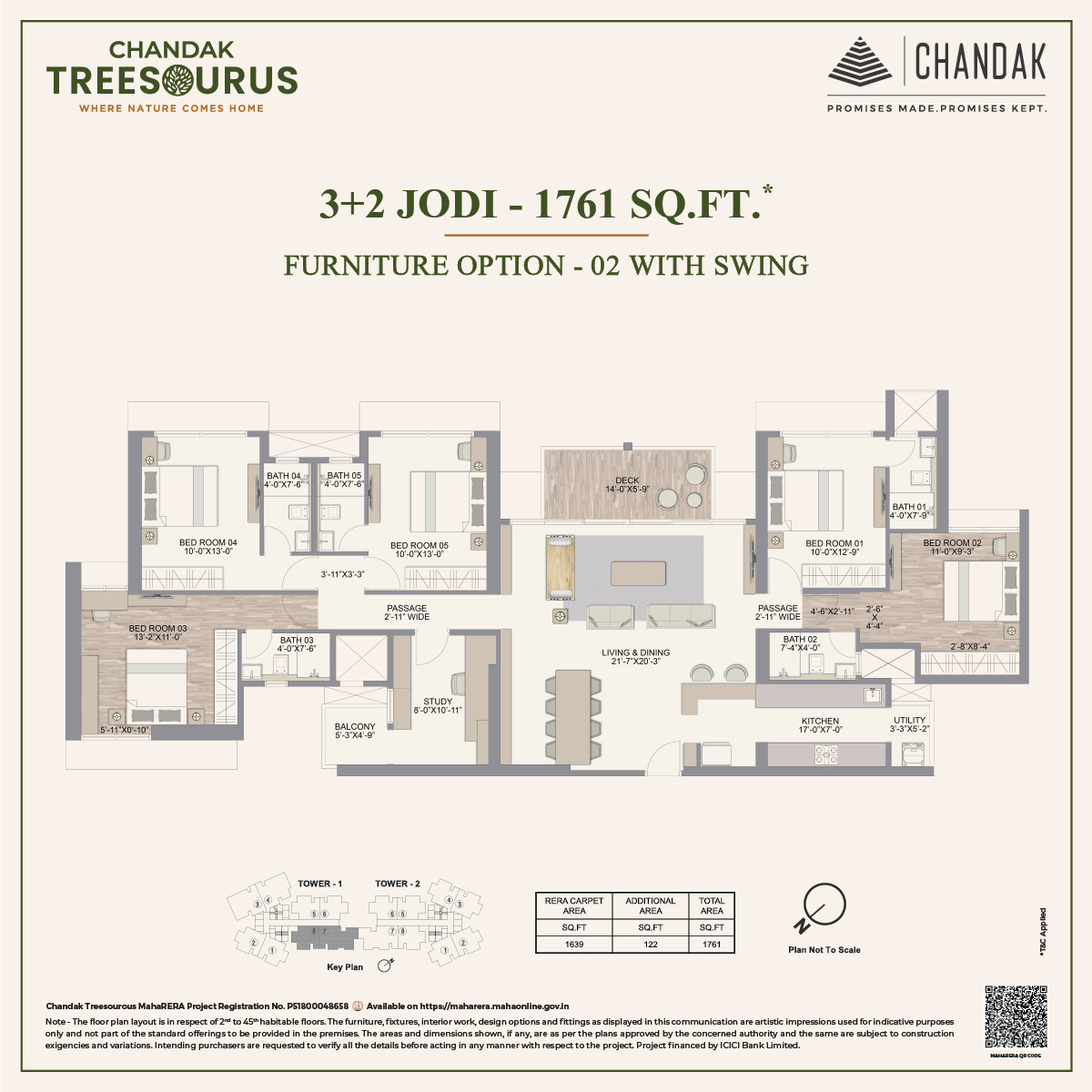 Chandak Treesourus | Largest-In-Class 3BHK Sundeck Homes in Malad West ...