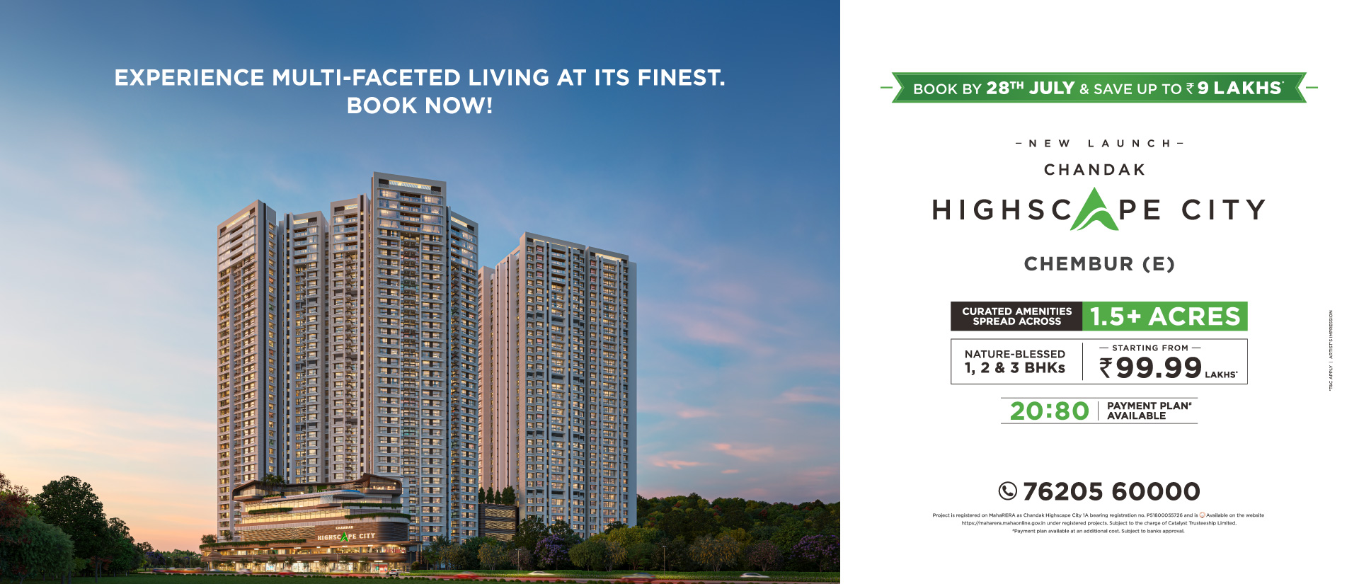 Official Developer Website Of Chandak Highscape City | 1, 2 & 3 BHKs in ...